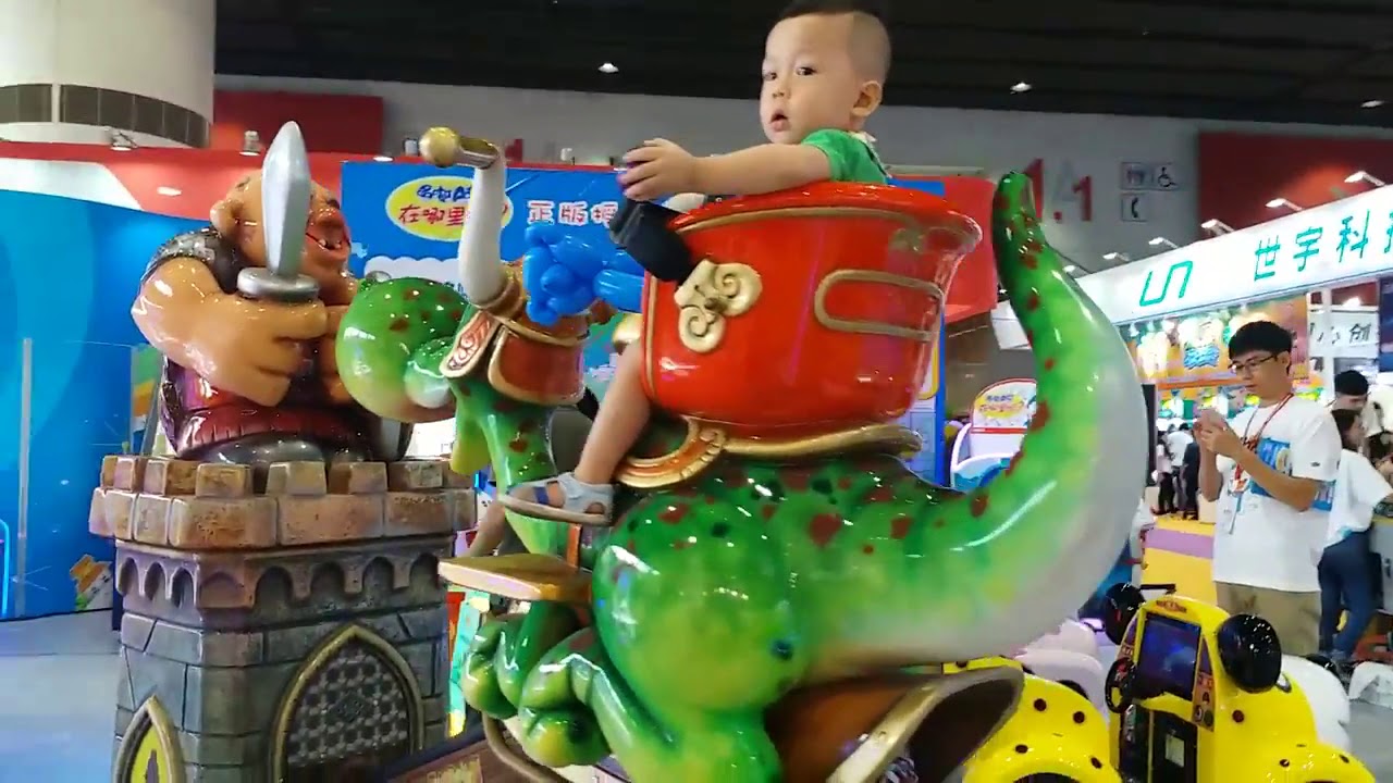 Flying Dragon - Kiddie Rides - YouTube