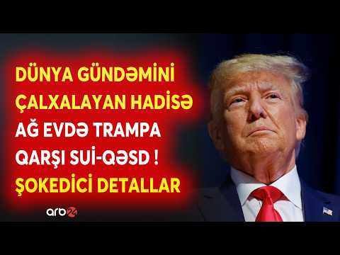 Trampa qarşı SUİ-QƏSD TƏŞKİL OLUNDU - Ağ Evdə QORXU DOLU ANLAR - Hadisədə \