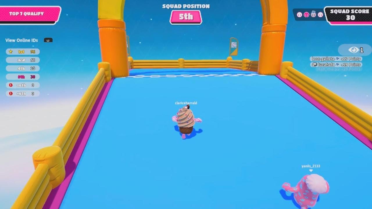 Fall Guys squad game with Alvelina - YouTube