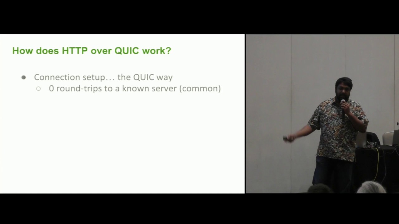 IETF 98 - QUIC Tutorial - YouTube