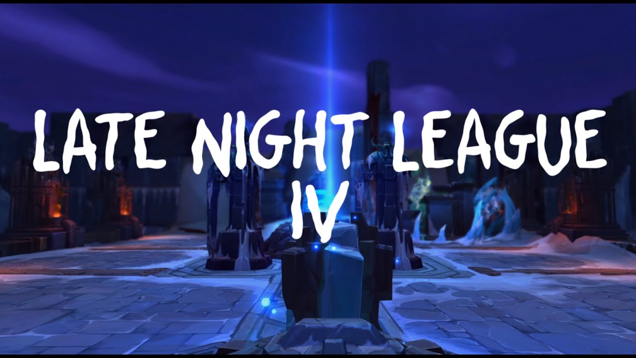 Late Night League 4 - YouTube