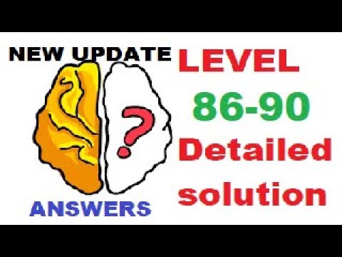 Brain Out Level 86 87 88 89 90 (Detailed solution) - YouTube