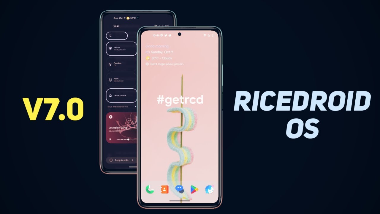 riceDROID V7.0 ft. ANDROID 13 is here | What's New? - YouTube