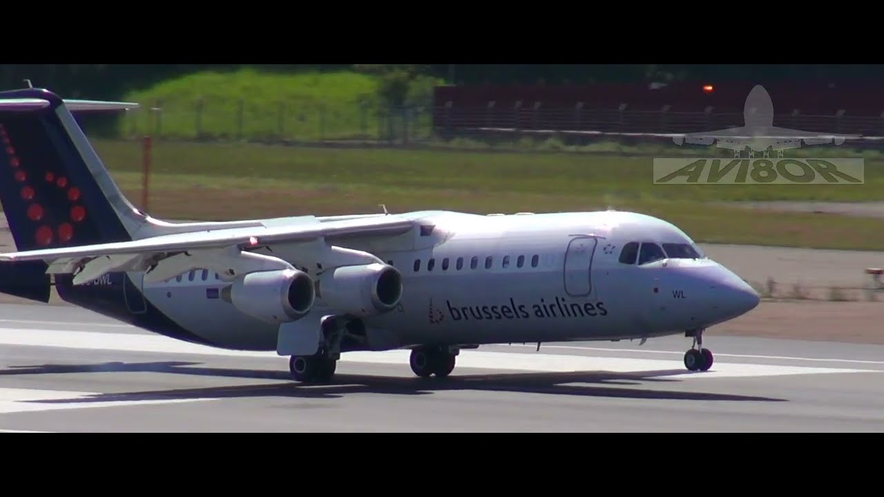 OO-DWL Brussels airlines BAe Avro RJ100 at ESSB/BMA (Stockholm-Bromma ...