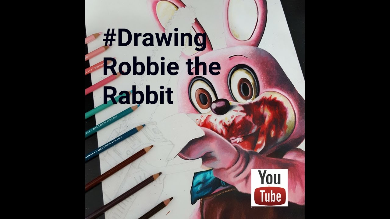 Robbie the Rabbit Drawing Fan Art- Silent Hill - YouTube