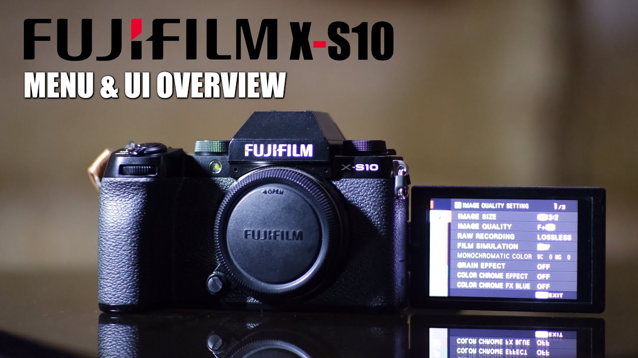 Fujifilm X-S10 | Fujifilm X Series Camera | Menu & UI - YouTube