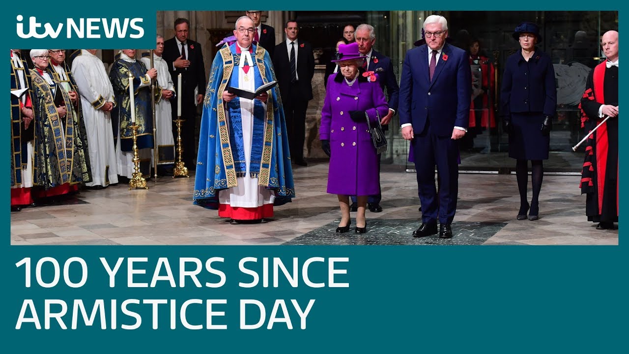 UK commemorates 100 years since the end of the First World War | ITV ...