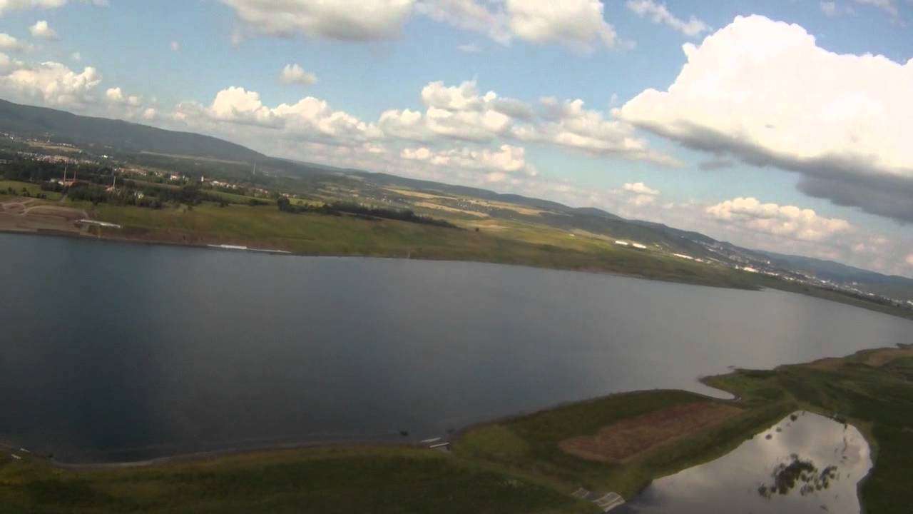 GoPro HD Hero / Beta 1400 Aerial Video - Lake Milada and Vaňov, Ústí ...