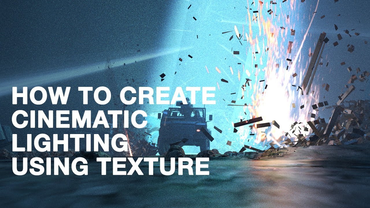 HOW TO CREATE CINEMATIC LIGHTING USING TEXTURE - YouTube