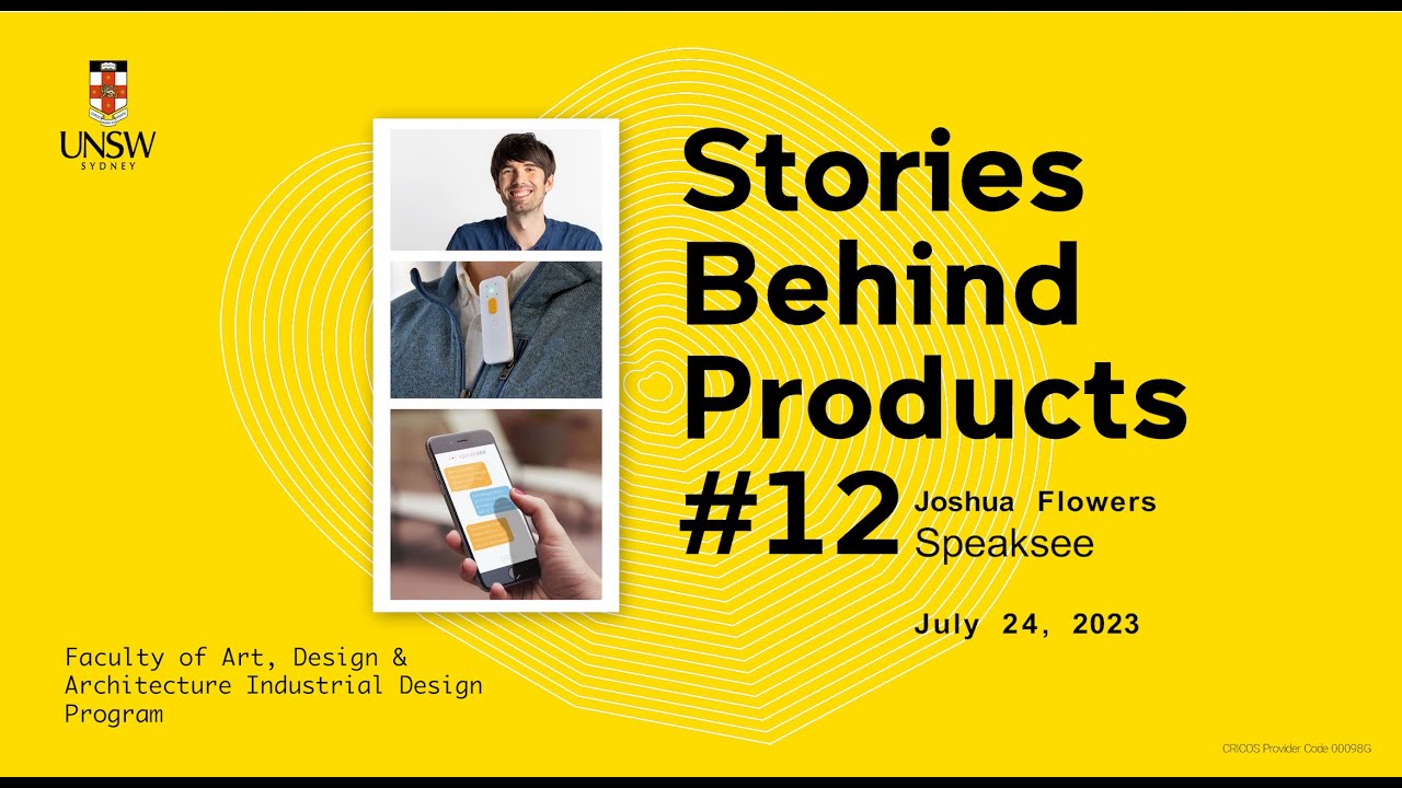 Stories Behind Products no 12, Joshua Flowers – Speaksee - YouTube
