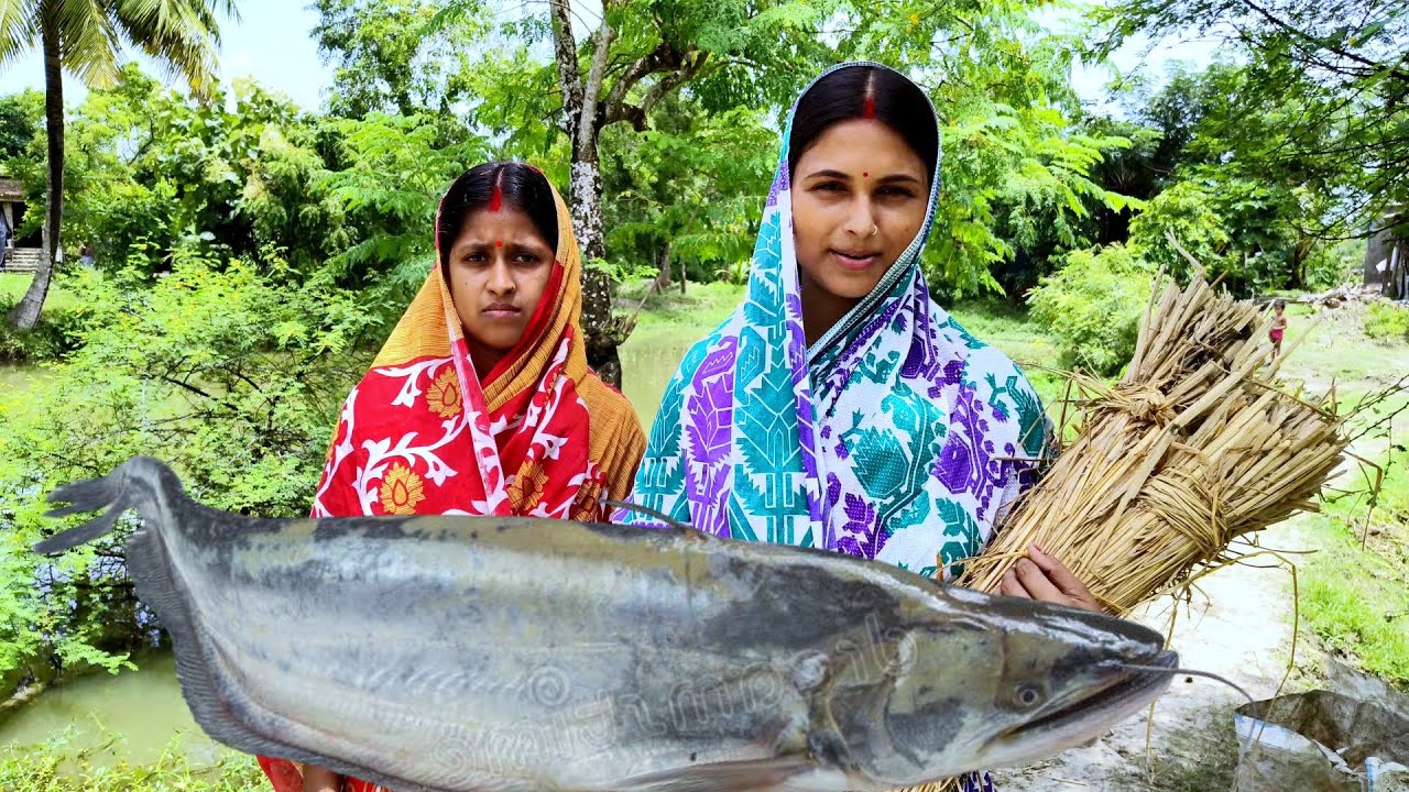 আজ কুমড়ো পাতায় বোয়াল মাছ রান্না করলাম | boal mach recipe in bengali ...
