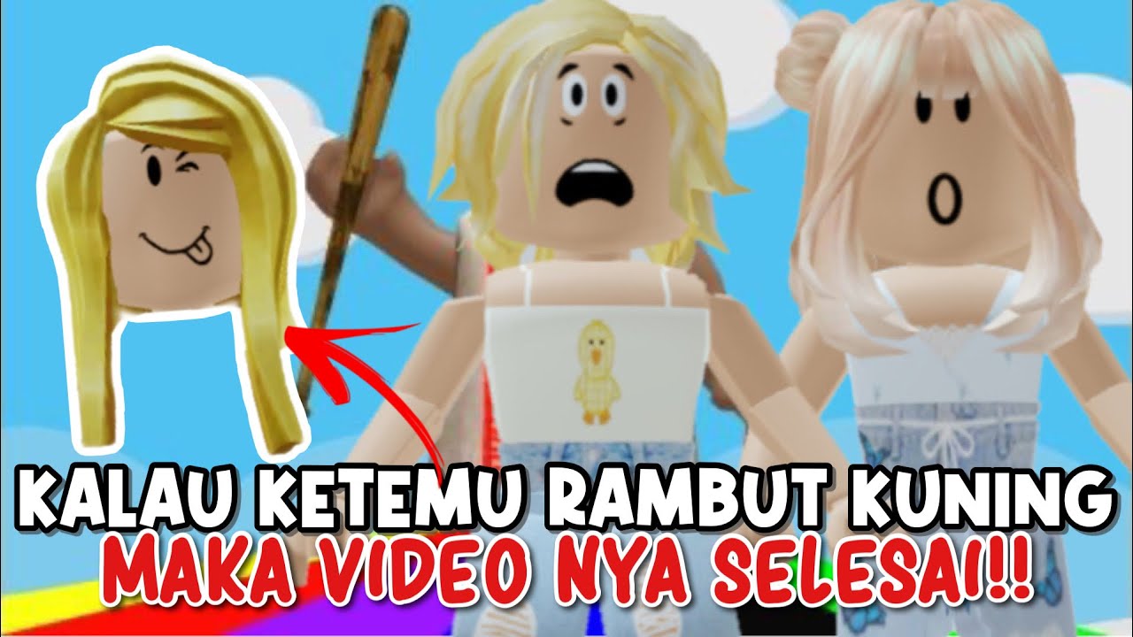 KALAU KETEMU RAMBUT WARNA KUNING SEBANYAK 4× MAKA VIDEO NYA SELESAI!😲 ...