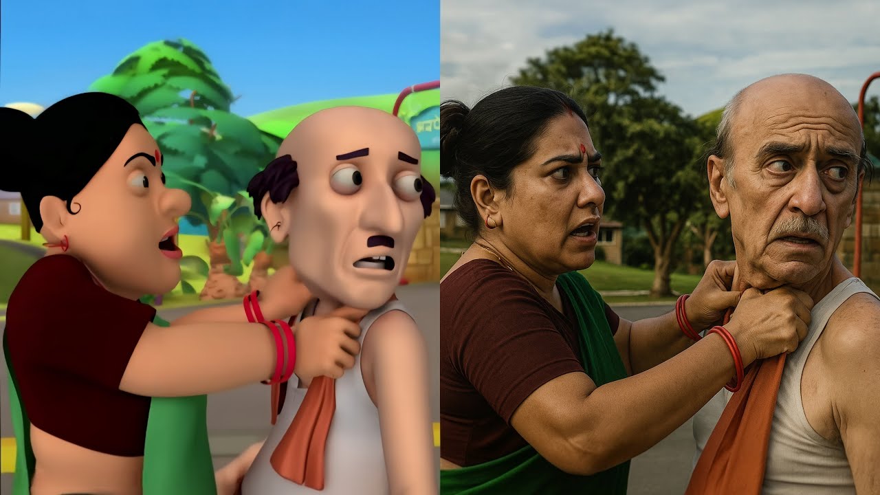 Motu Patlu all Characters in Real Life But. Real Life Character - YouTube