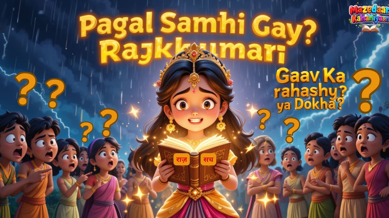 Pagal Samjhi Gayi Princess 👑 | क्यों कहा सबने उसे पागल?| Princess Story ...