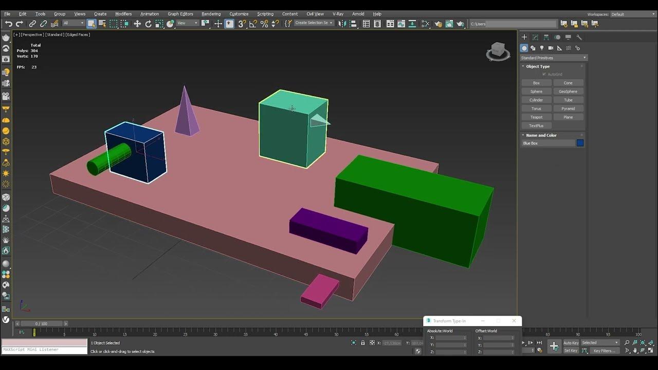 Hide and Isolate Objects in 3dsMax - YouTube