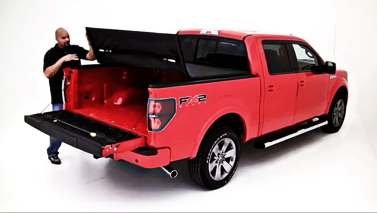 Genesis Elite Tri Fold Tonneau Cover by Lund International - YouTube