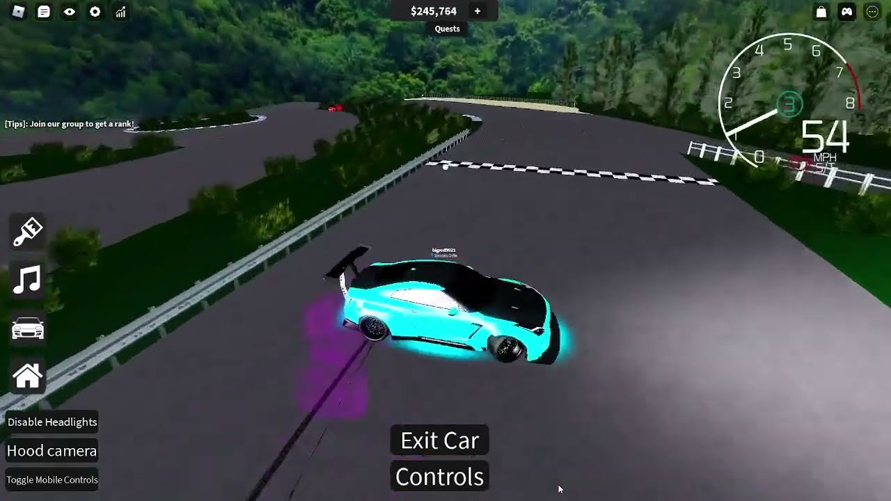 drift paradise pro drifter rank attempt(roblox) - YouTube