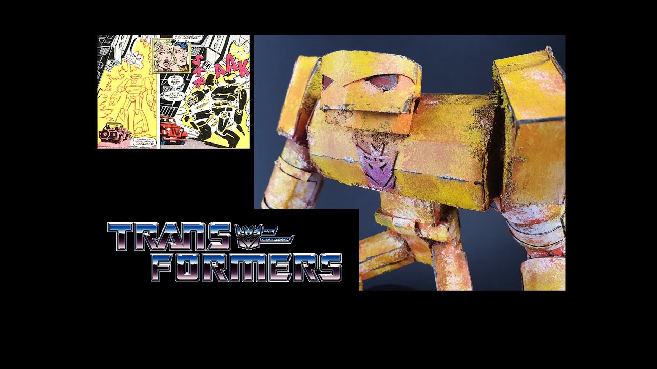 Scratch Build: Transformers - Decepticon - Crosscut - YouTube
