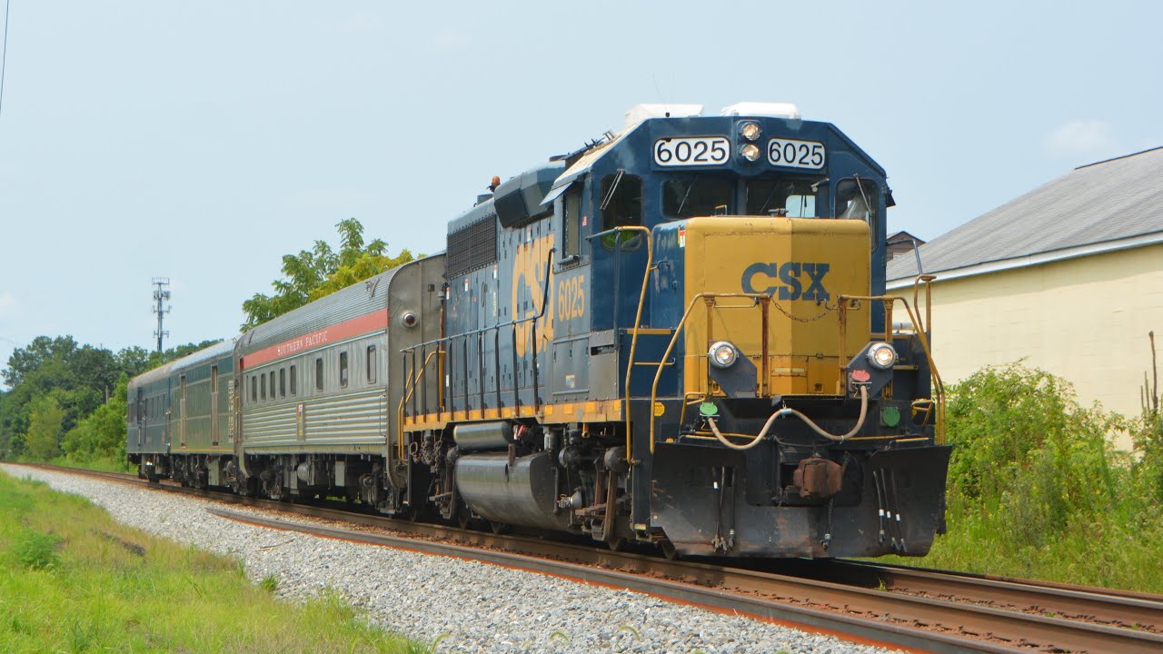 CSX Geometry Train W001 on the Philadelphia Subdivision - YouTube