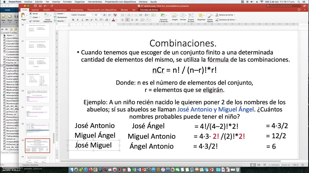 Programación en Matlab. Acumuladores en ciclo for. Factoriales y ...