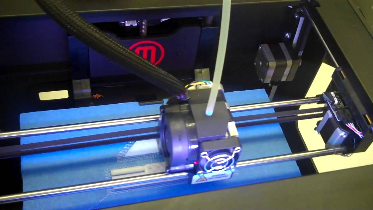 Makerbot 2 Custom Design - YouTube