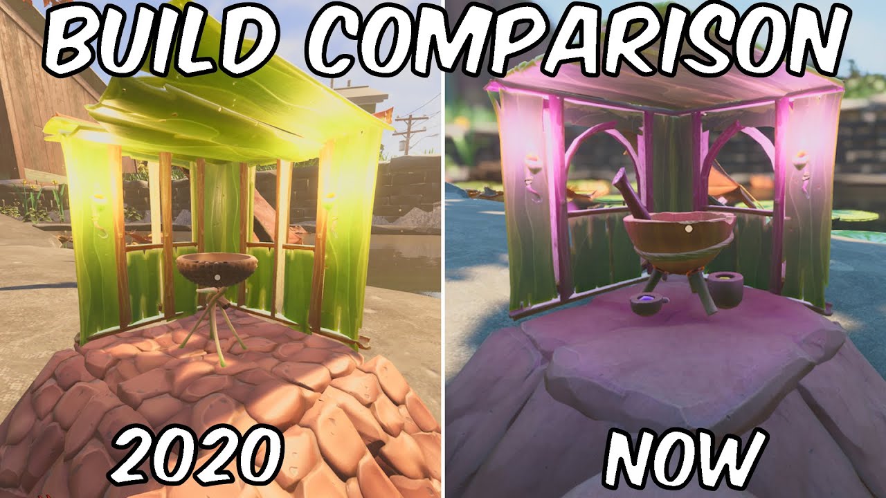 Grounded Builds and Items 2020 vs Now - YouTube