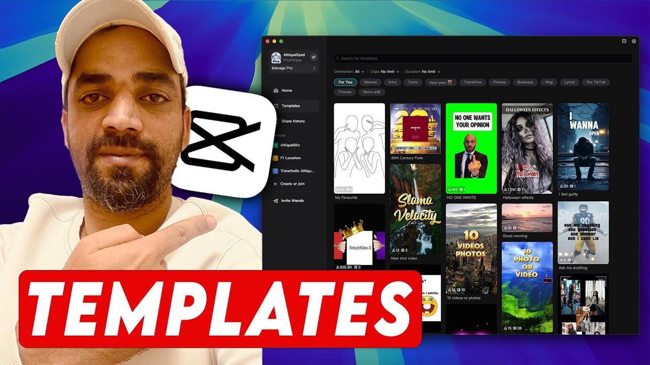3 Methods to Get CapCut Templates on PC and Mac - YouTube