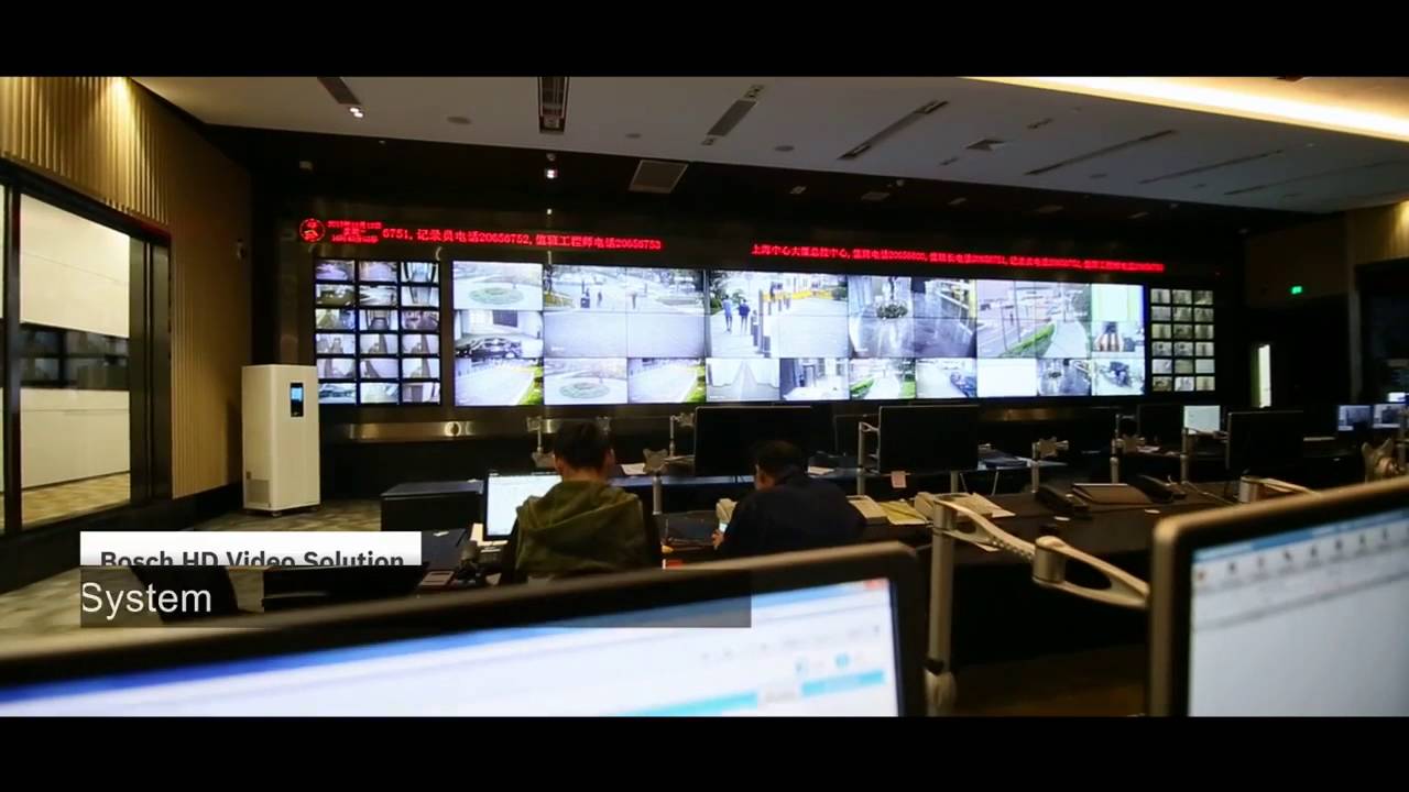 Connected security - Shanghai Tower - YouTube