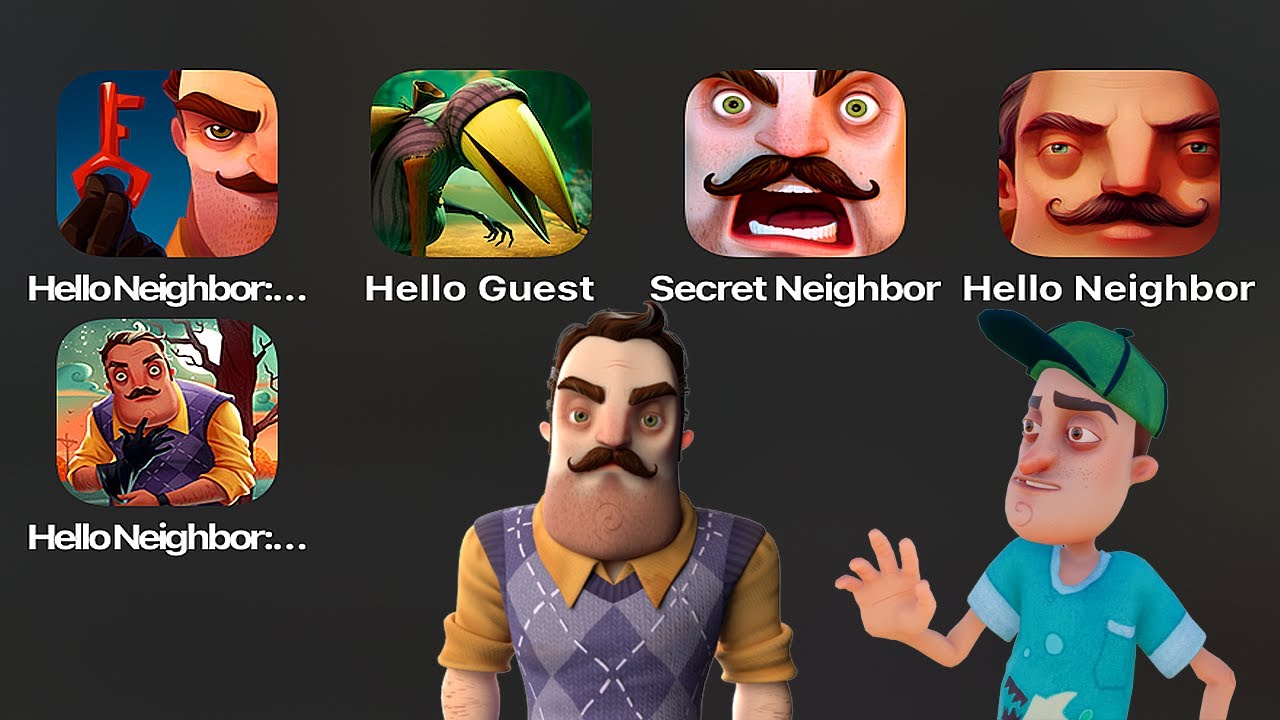 Hello Neighbor: Nicky's Diaries, Hello Guest, Secret Neighbor ...