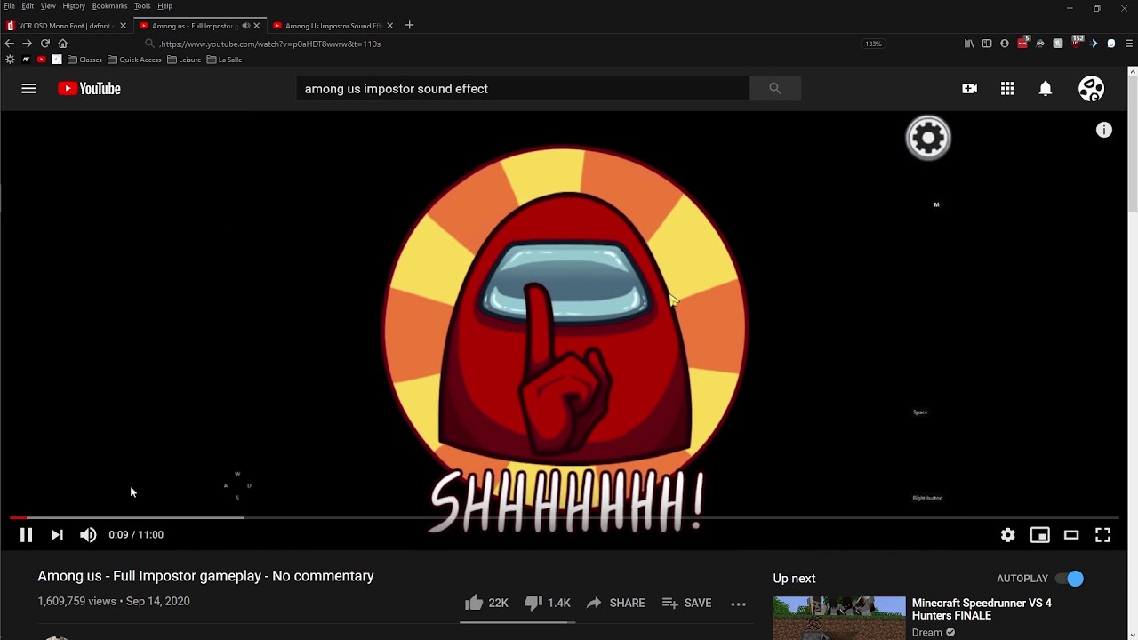 Create an AMONG US Intro/End screen (Impostor/Crewmate) | Adobe After ...