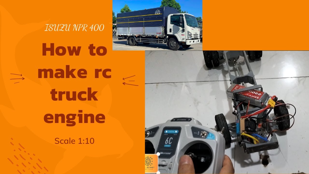 How to make RC Truck engine and tested success 100% - Part 06 | Chu Luu ...