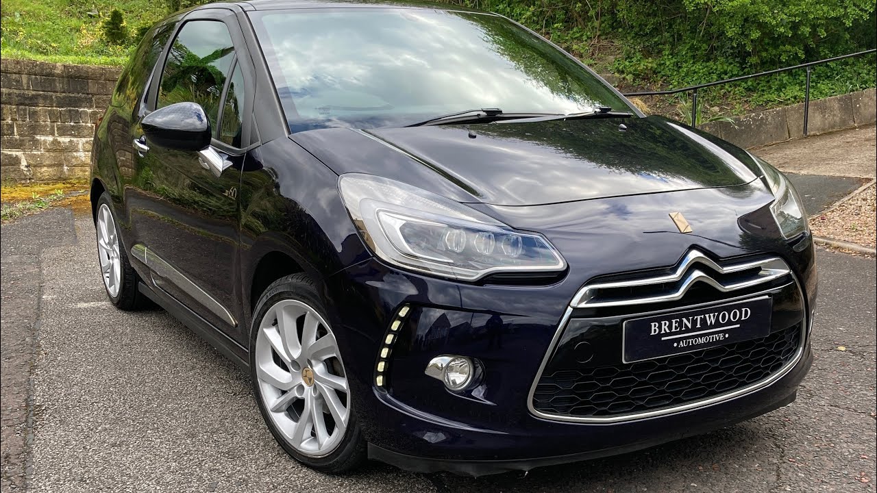 2015 DS DS3 1.6 HDI 1955 60th Limited Edition 3dr Blue Manual. - YouTube