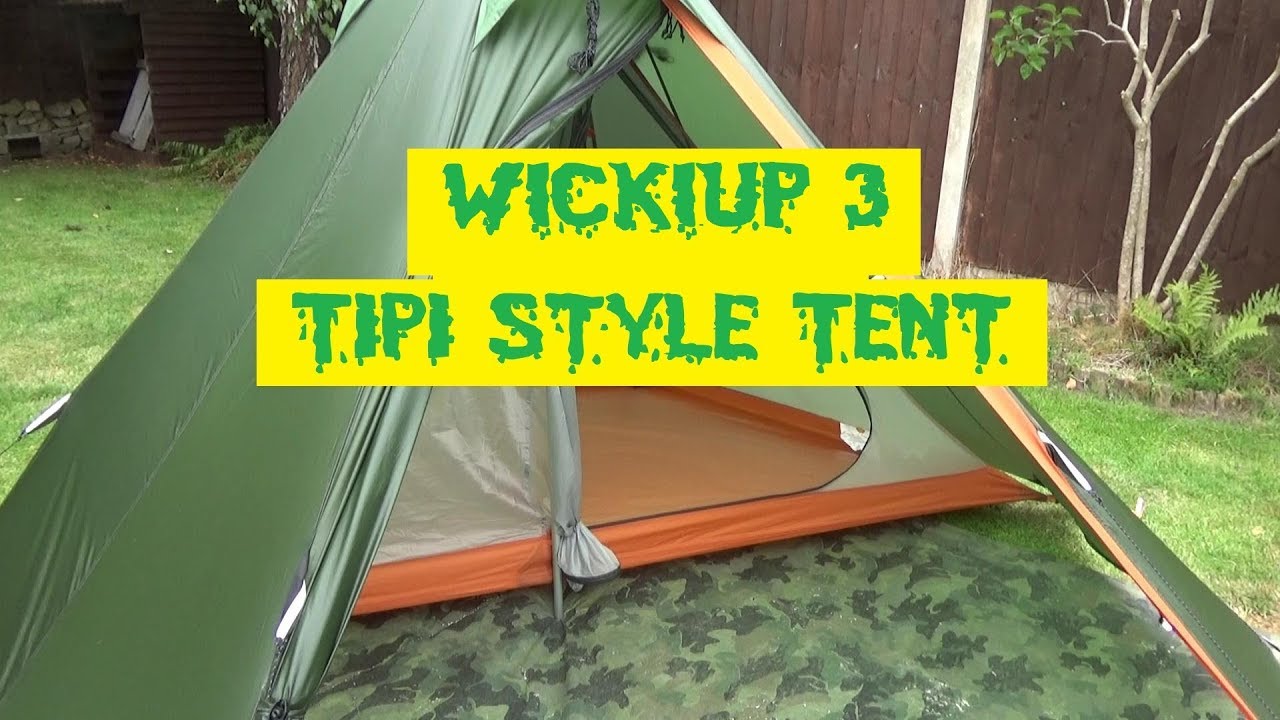 NIGOR WICKIUP 3 TENT - YouTube