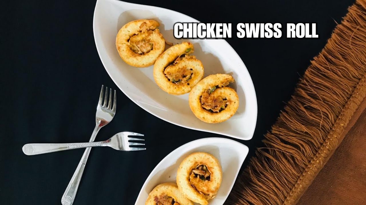 CHICKEN SWISS ROLL - YouTube