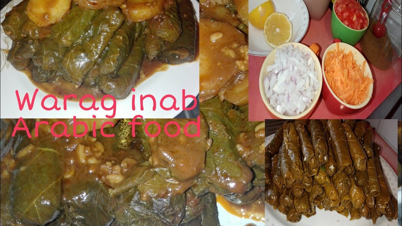 WARAG INAB RECIPE ARABIC FOOD DELICIOUS - YouTube