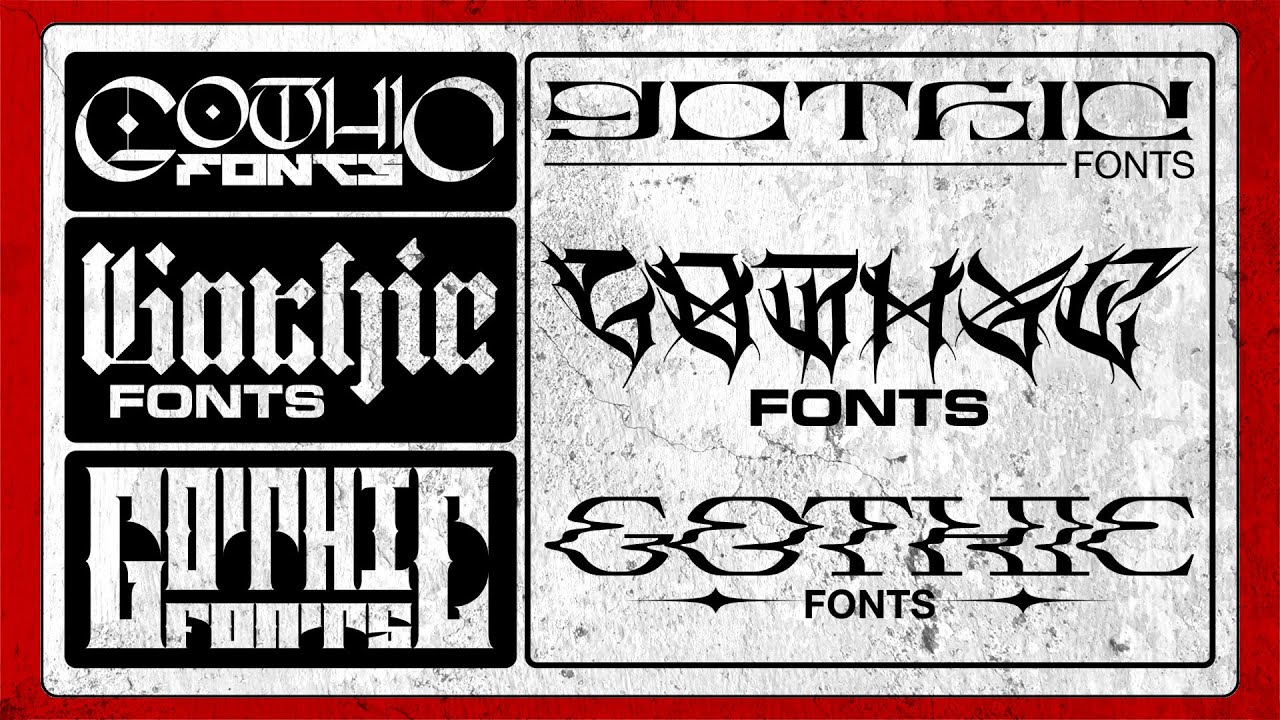 Gothic Font