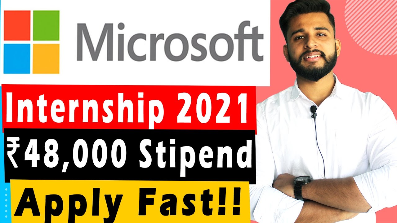 Microsoft Internship How To Get An Internship YouTube Microsoft Internship How To Get An Internship YouTube