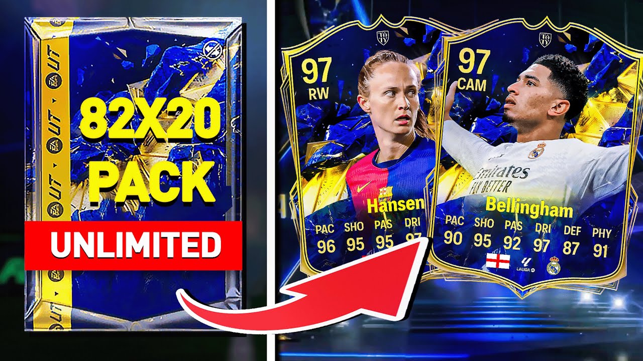 HOW TO PACK ANY TOTY! 😱 Unlimited TOTY Pack Method | FC25 Ultimate Team ...