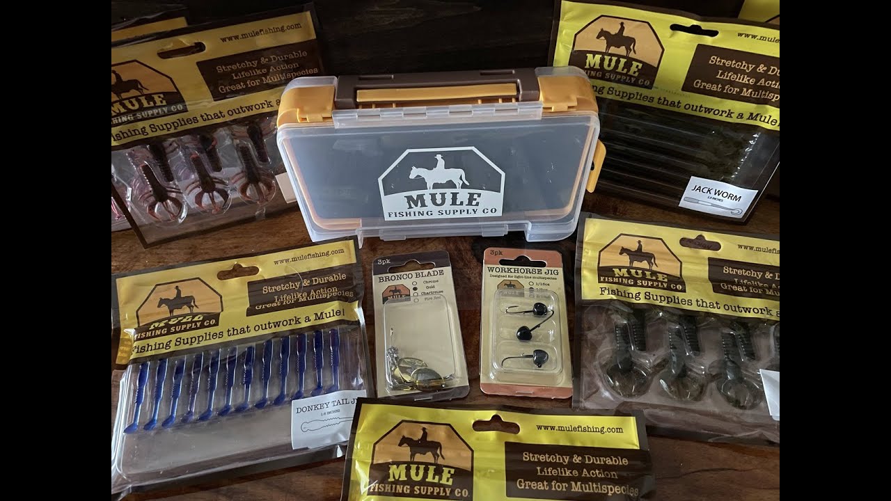 Mule Fishing Unboxing #bfs #ultralightfishing #bass - YouTube