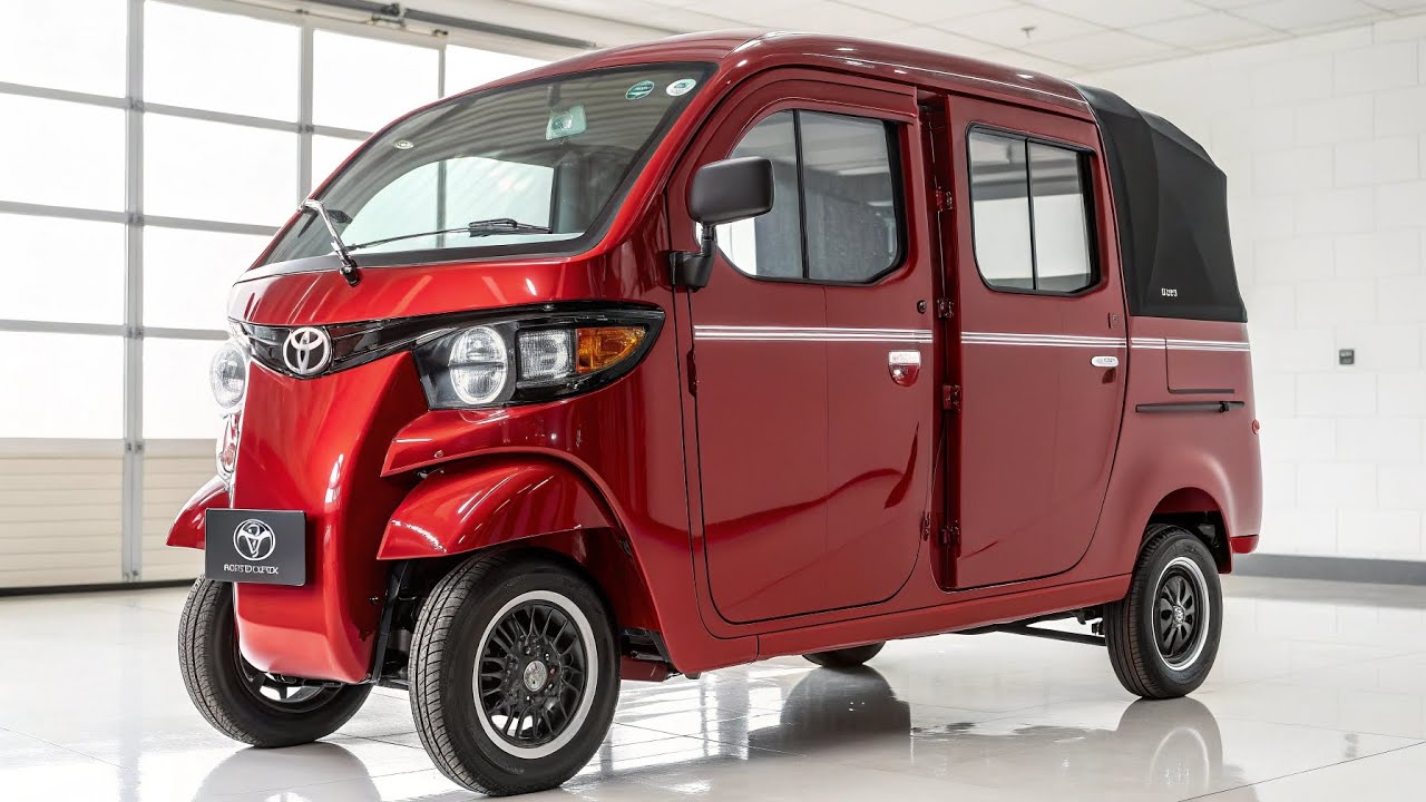 2025 Toyota Auto Rickshaw: Power, Durability, and Comfort for Every ...