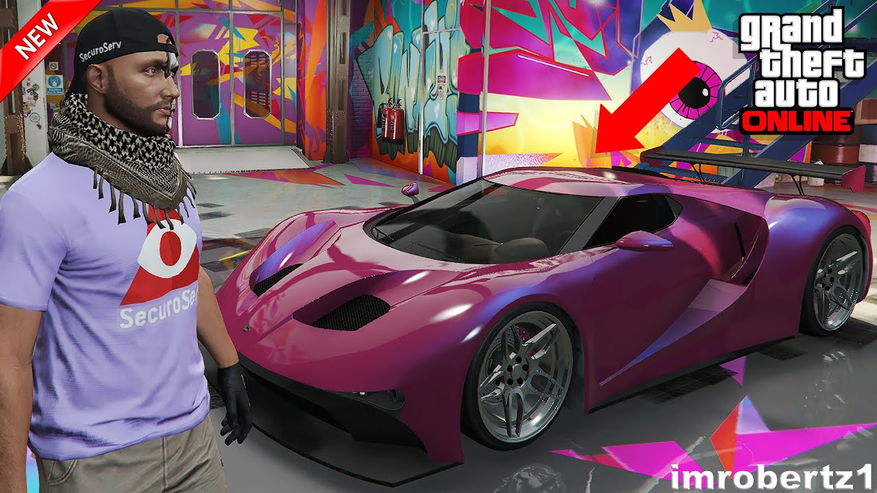 GTA 5 Online Best Paint Jobs Raspberry-Ultra-Blue! Rare Crew Color GTA ...