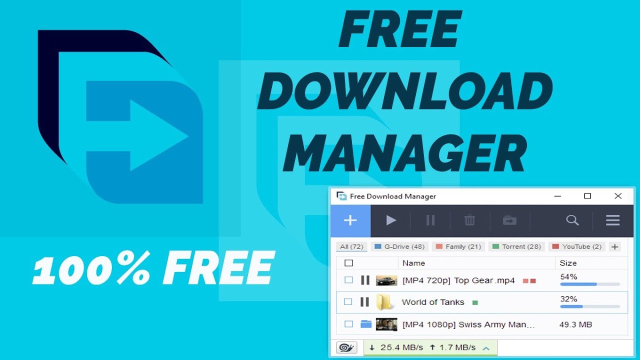 Free Download Manager For Windows, Linux & macOS | Windows 10 | Tech ...
