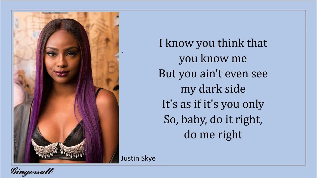 Lirik Justine Skye ft Tyga - ' Collide ' (Prod. DJ Mustard) (Music Video Lyrics Easy) - YouTube