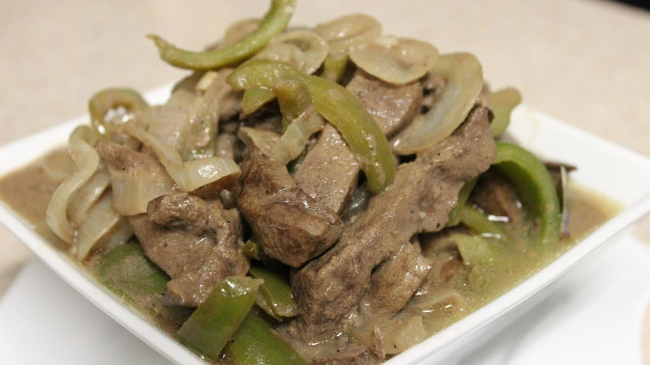 Receta de Higado a la italiana - YouTube