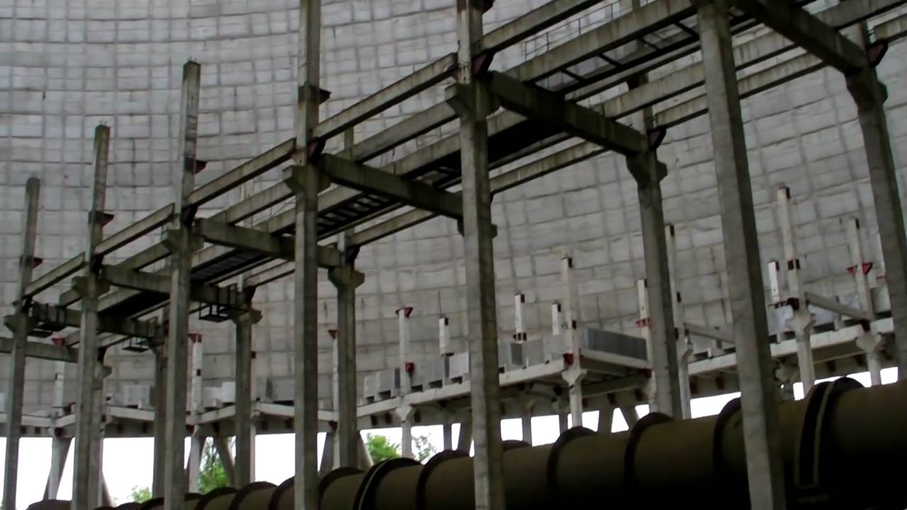 Chernobyl: CNPP Cooling Towers 5 & 6 - Inside - YouTube