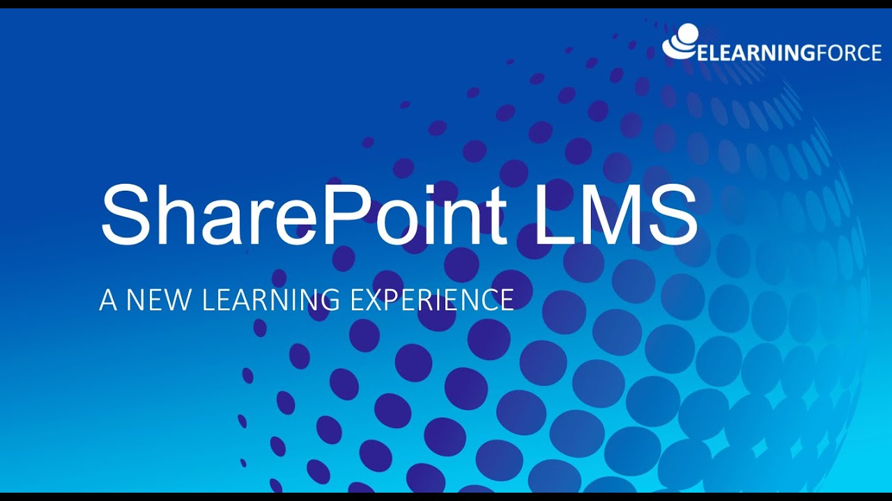 Sharepoint Lms Learner Experience Youtube