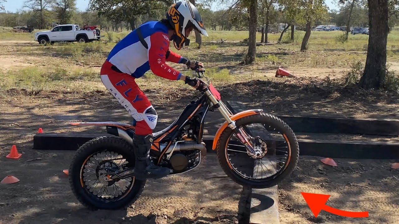 FIRST TIME RIDING TRIALS BIKES! - YouTube