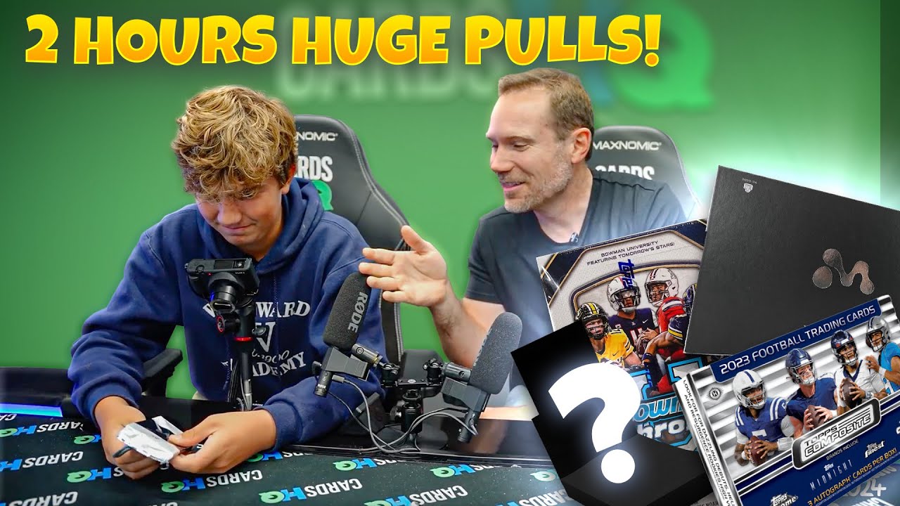 2 Hours of Opening MASSIVE Sports Card Boxes (Over $10,000 in Boxes) 🤯 ...