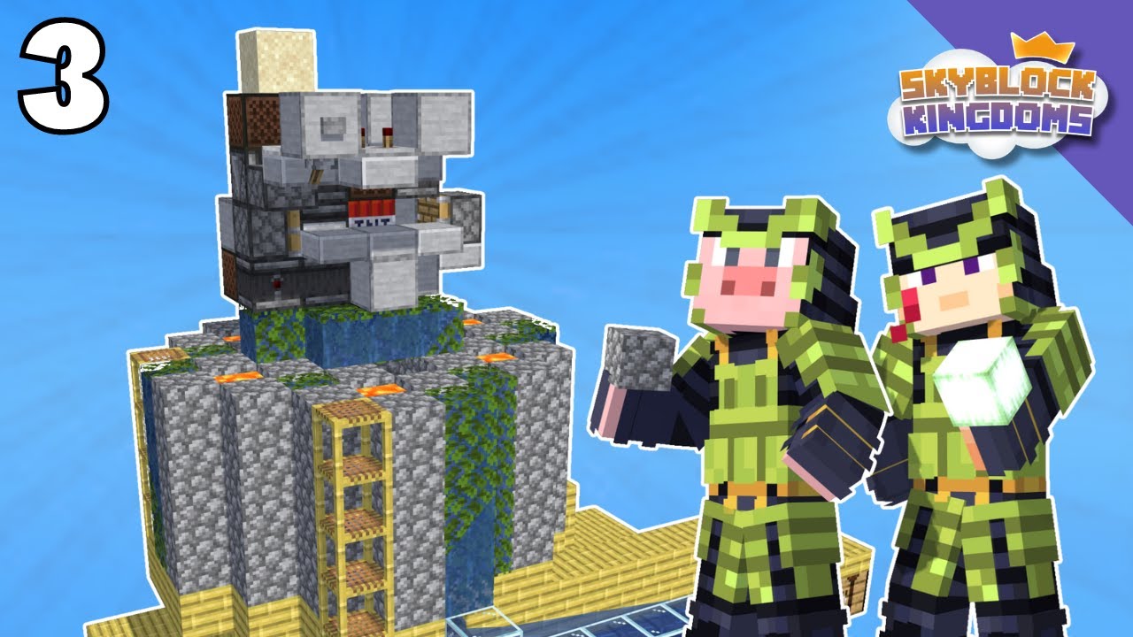 The FASTEST Farms in Minecraft Skyblock! | Skyblock Kingdoms - YouTube