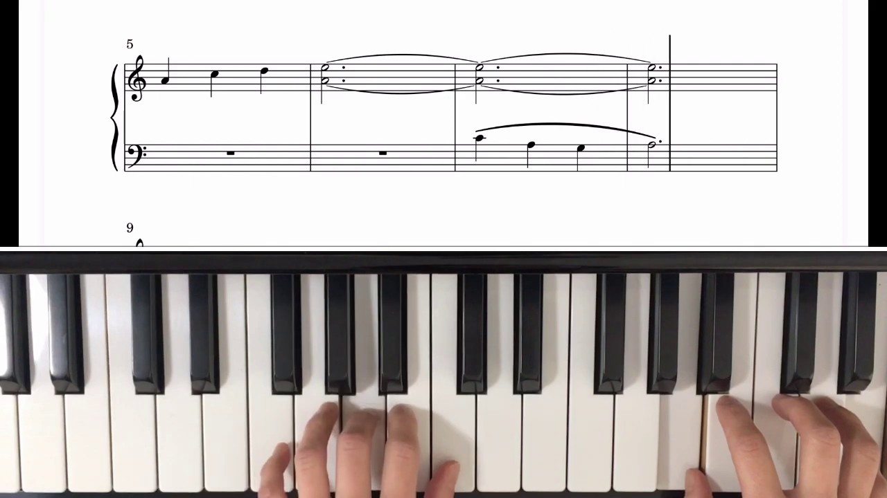 No Moon Tonight - Piano Adventures Level 1 Lesson Book - YouTube